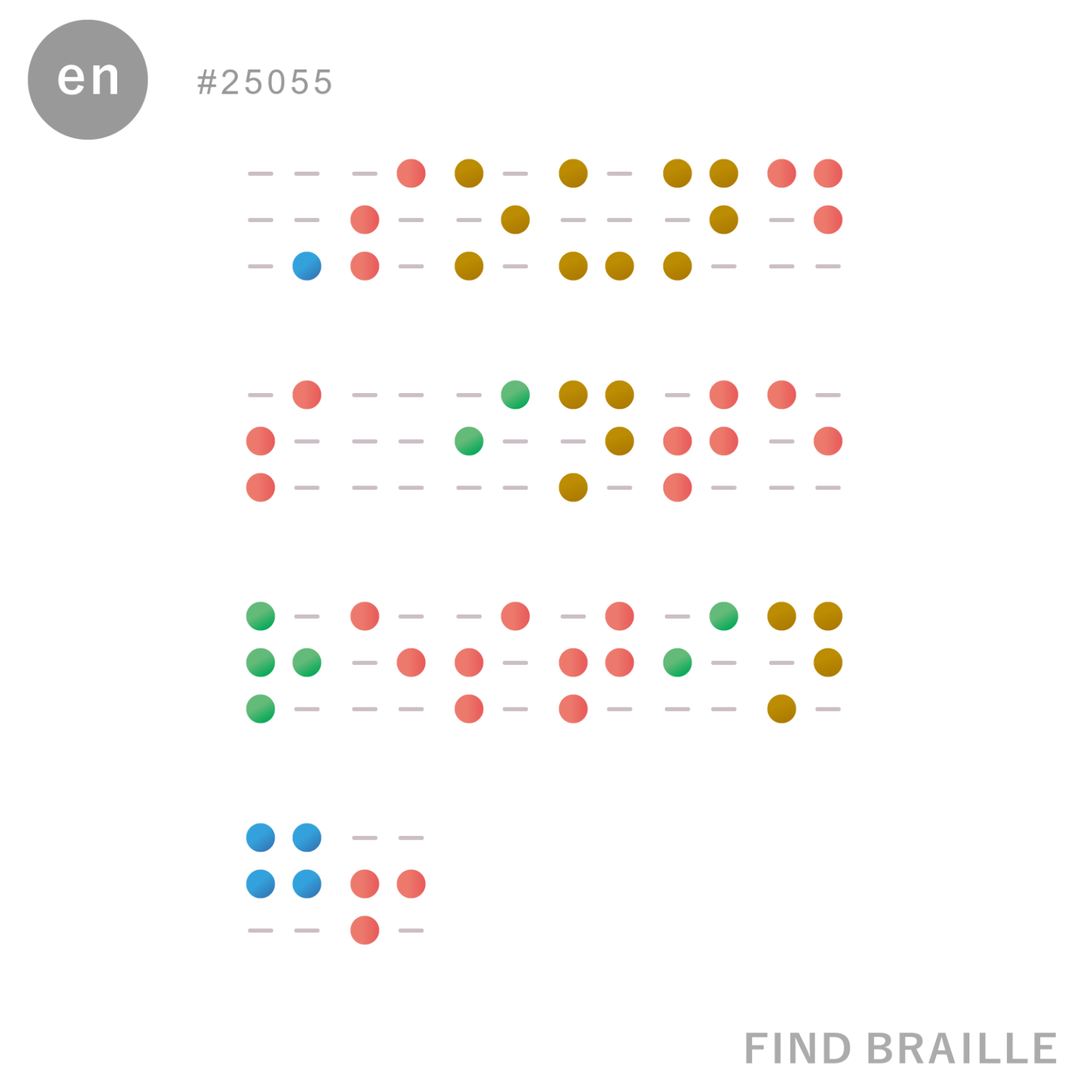 Find Braille Today’s English Braille : Sounds interesting!